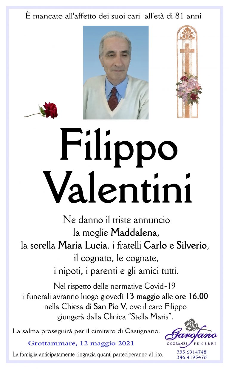 Filippo Valentini - Riviera Oggi