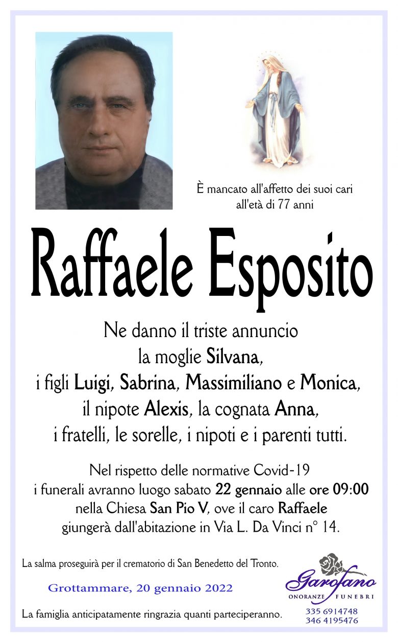 Raffaele Esposito - Riviera Oggi