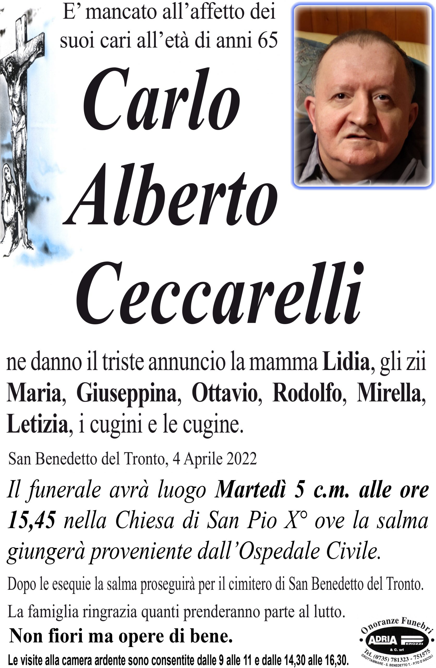 Carlo Alberto Ceccarelli - Riviera Oggi