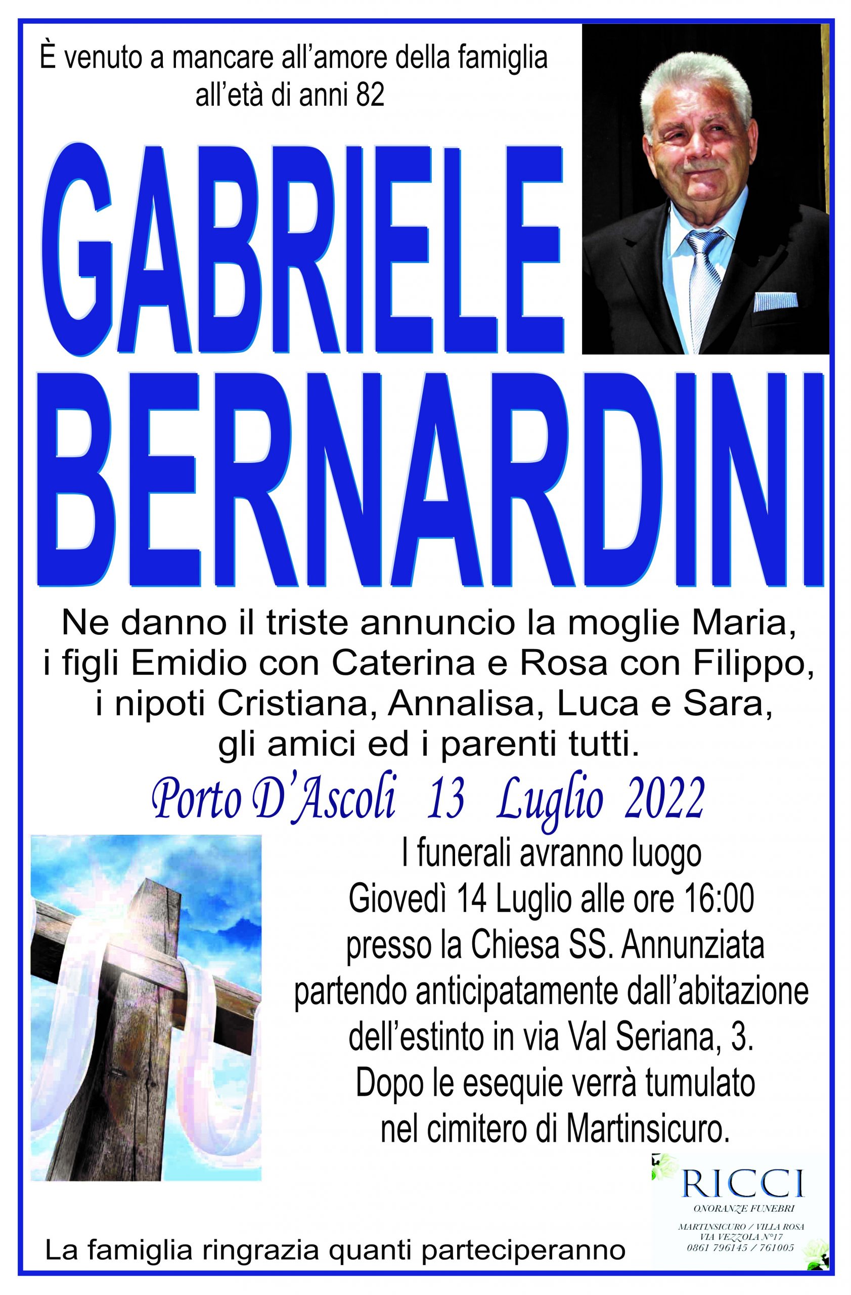 Gabriele Bernardini - Riviera Oggi