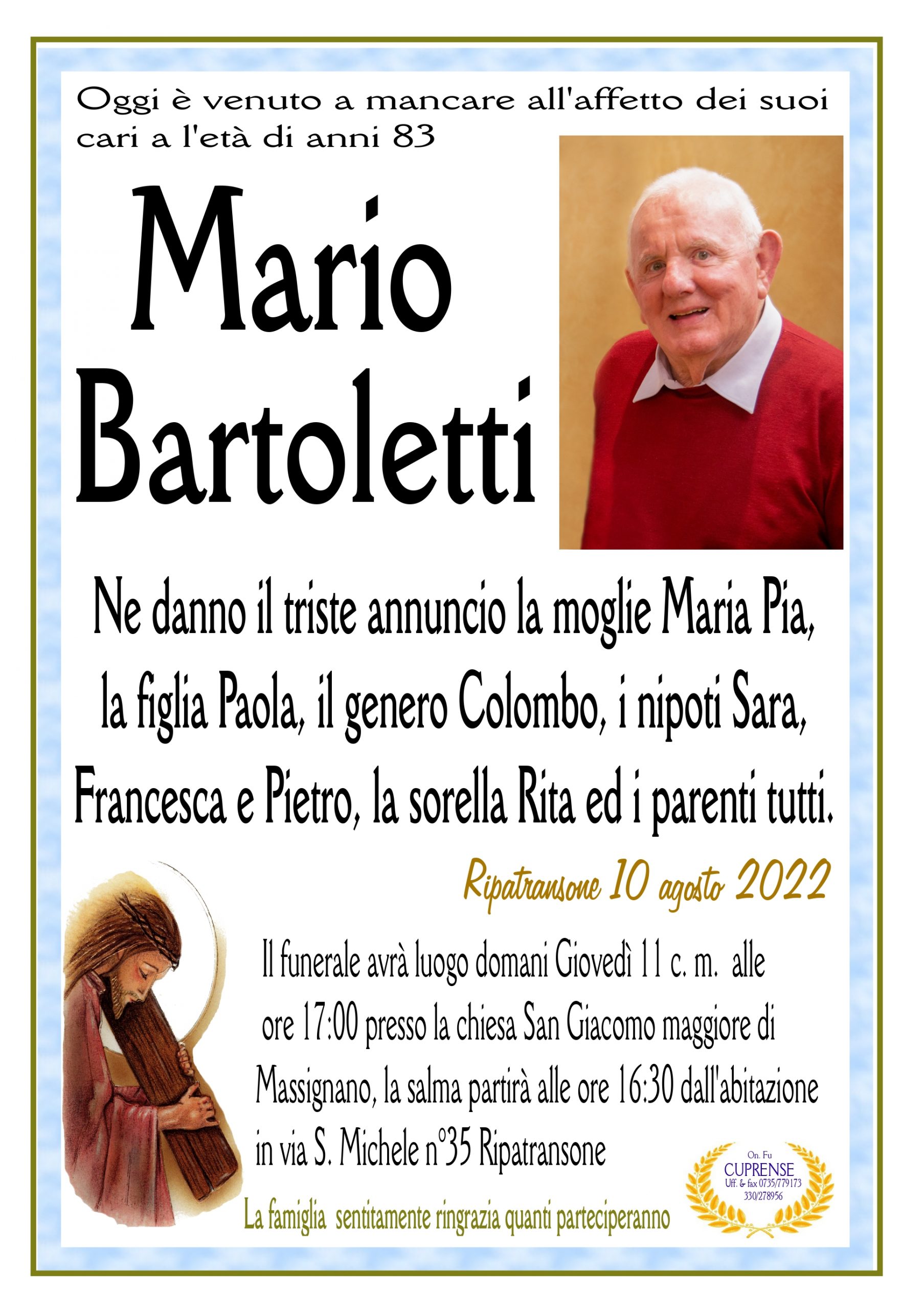 Mario Bartoletti - Riviera Oggi