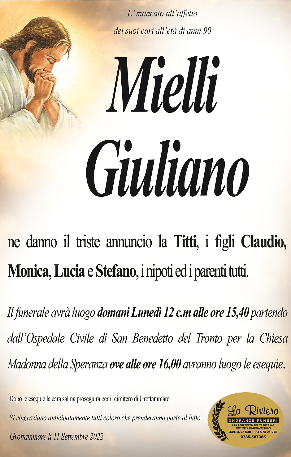 Giuliano Mielli Riviera Oggi