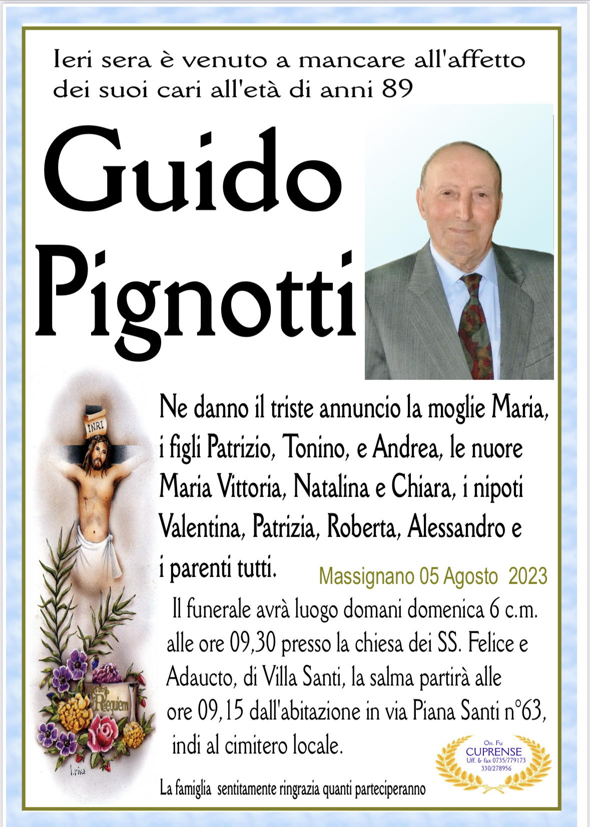 Guido Pignotti - Riviera Oggi
