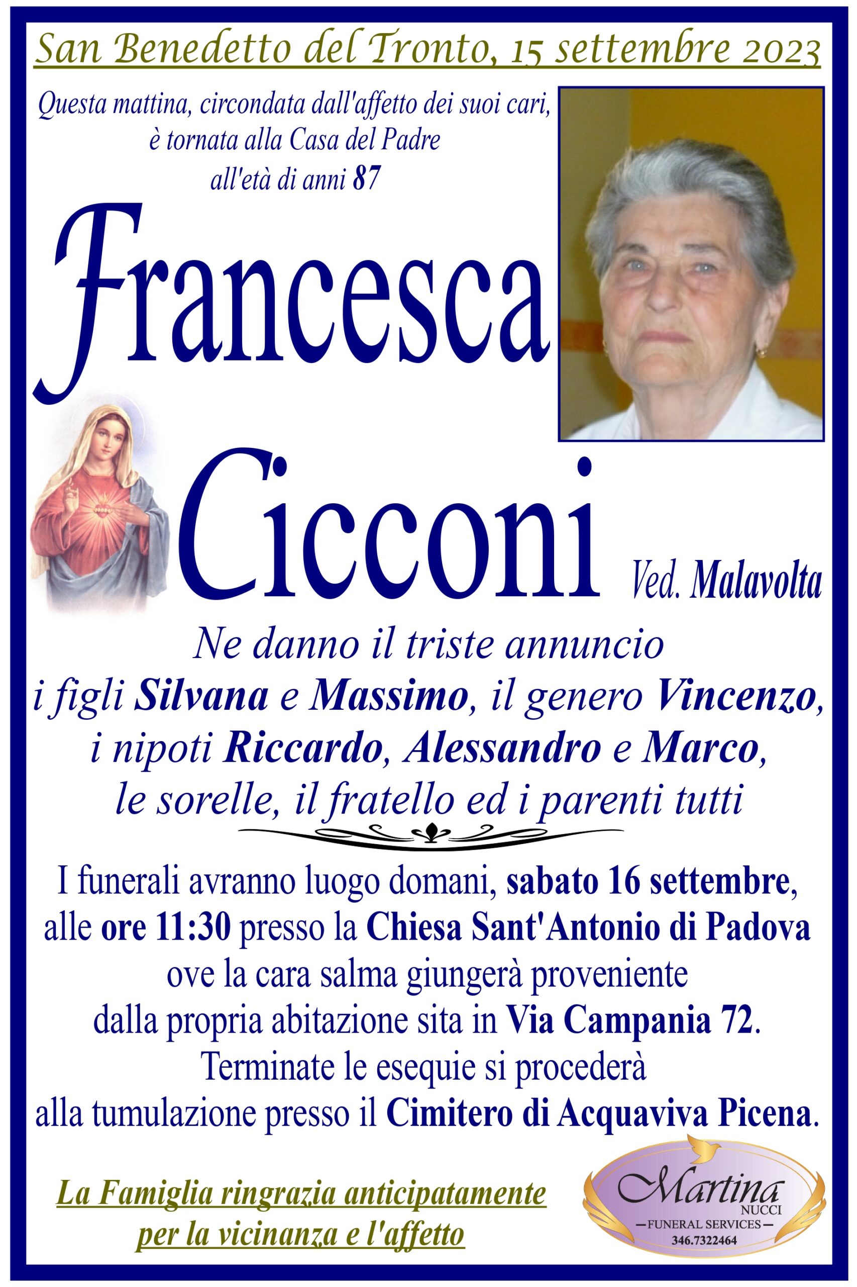 Francesca Cicconi - Riviera Oggi