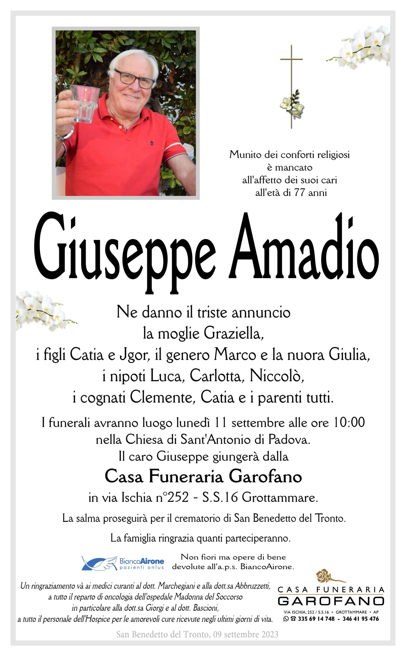 Giuseppe Amadio - Riviera Oggi