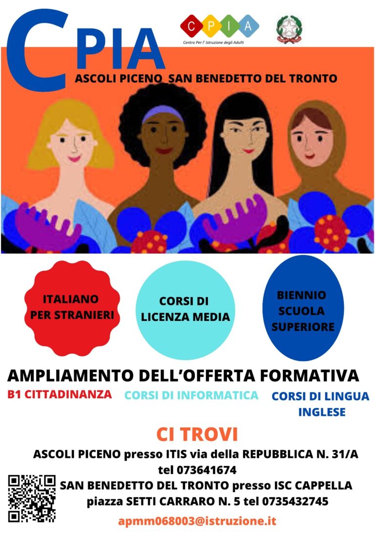 Riparte l'attività del Cpia, la scuola per adulti della provincia di ...