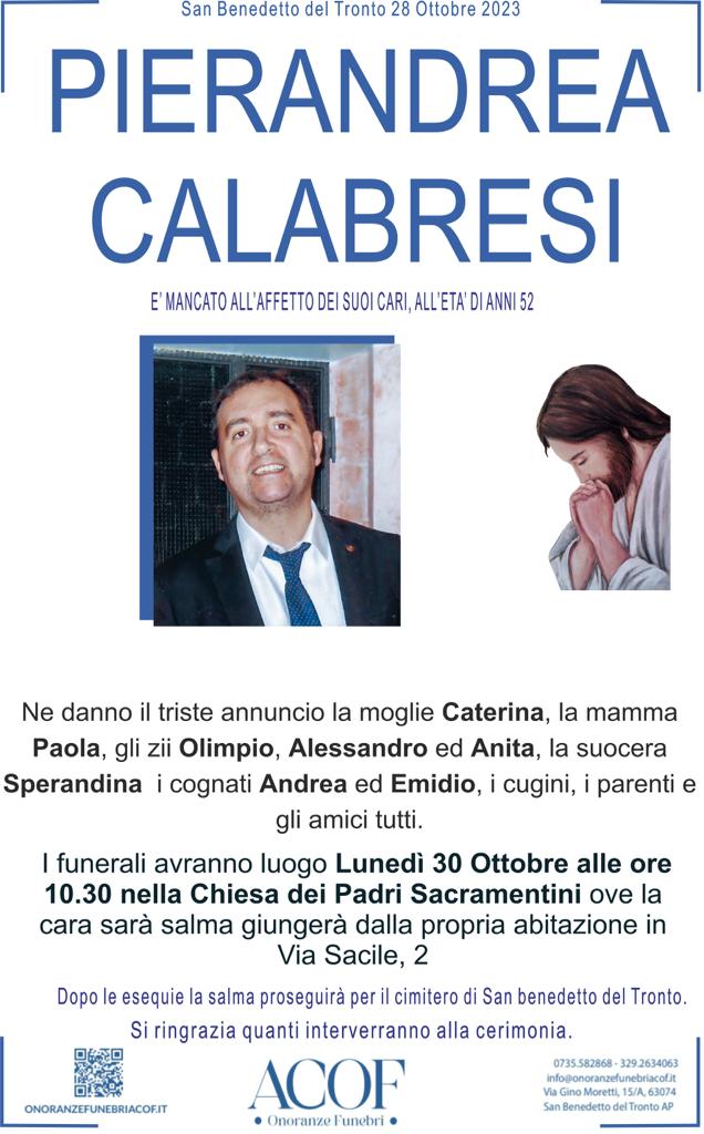 Pierandrea Calabresi - Riviera Oggi