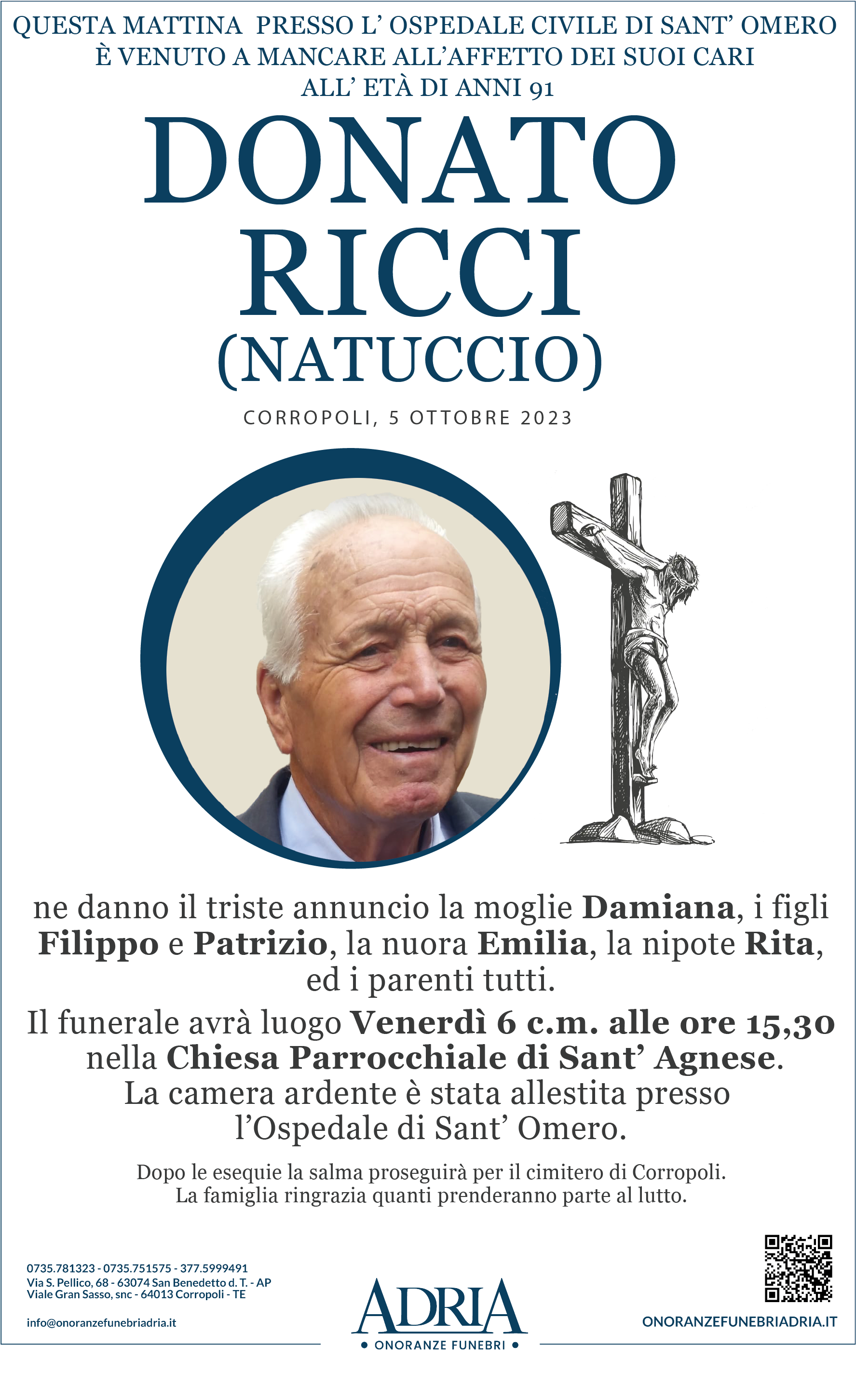Donato Ricci - Riviera Oggi Donato Ricci - Riviera Oggi