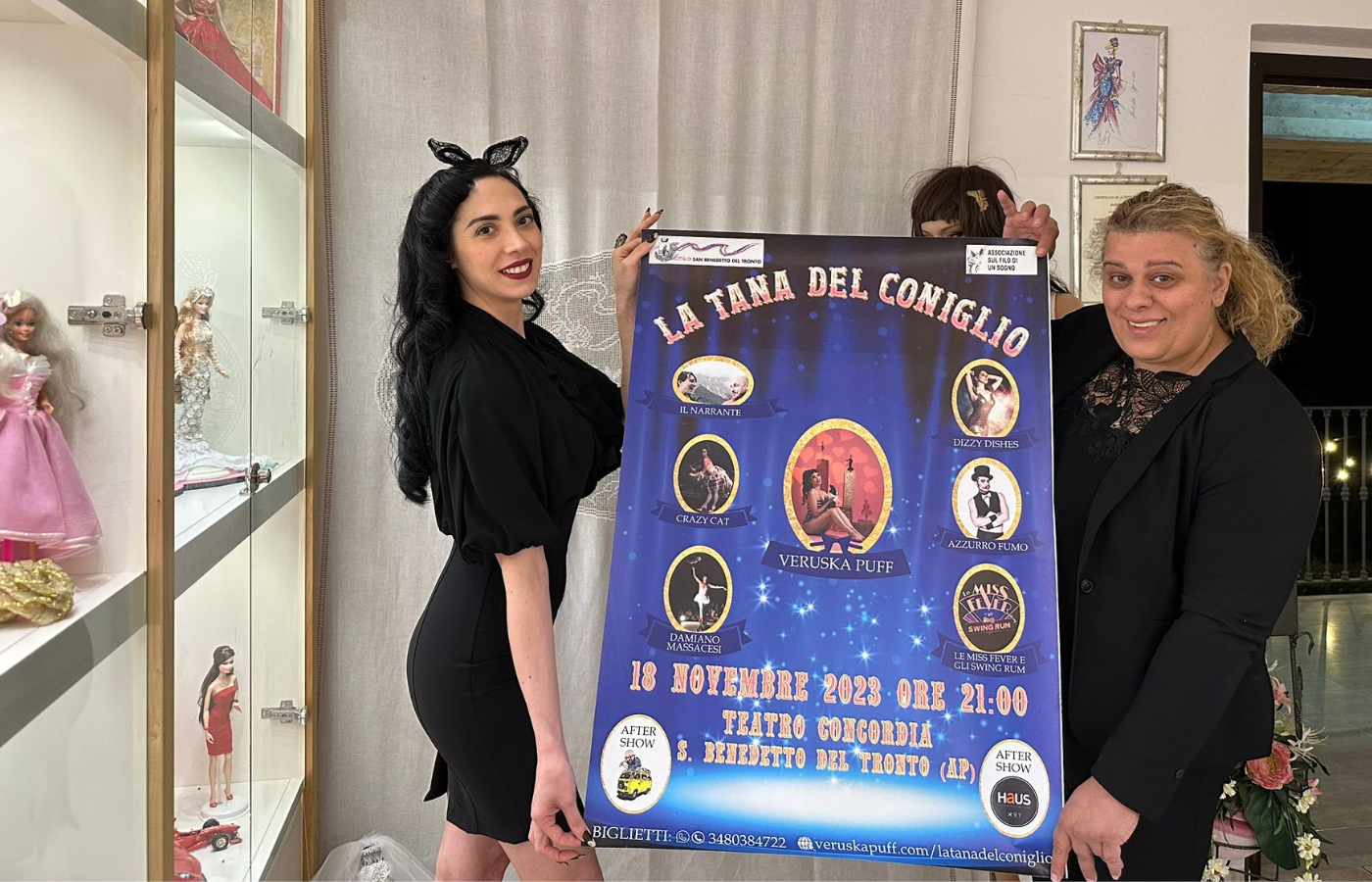 La Burlesquer Veruska Puff si esibirà a Tokyo all'All That Burlesque ...