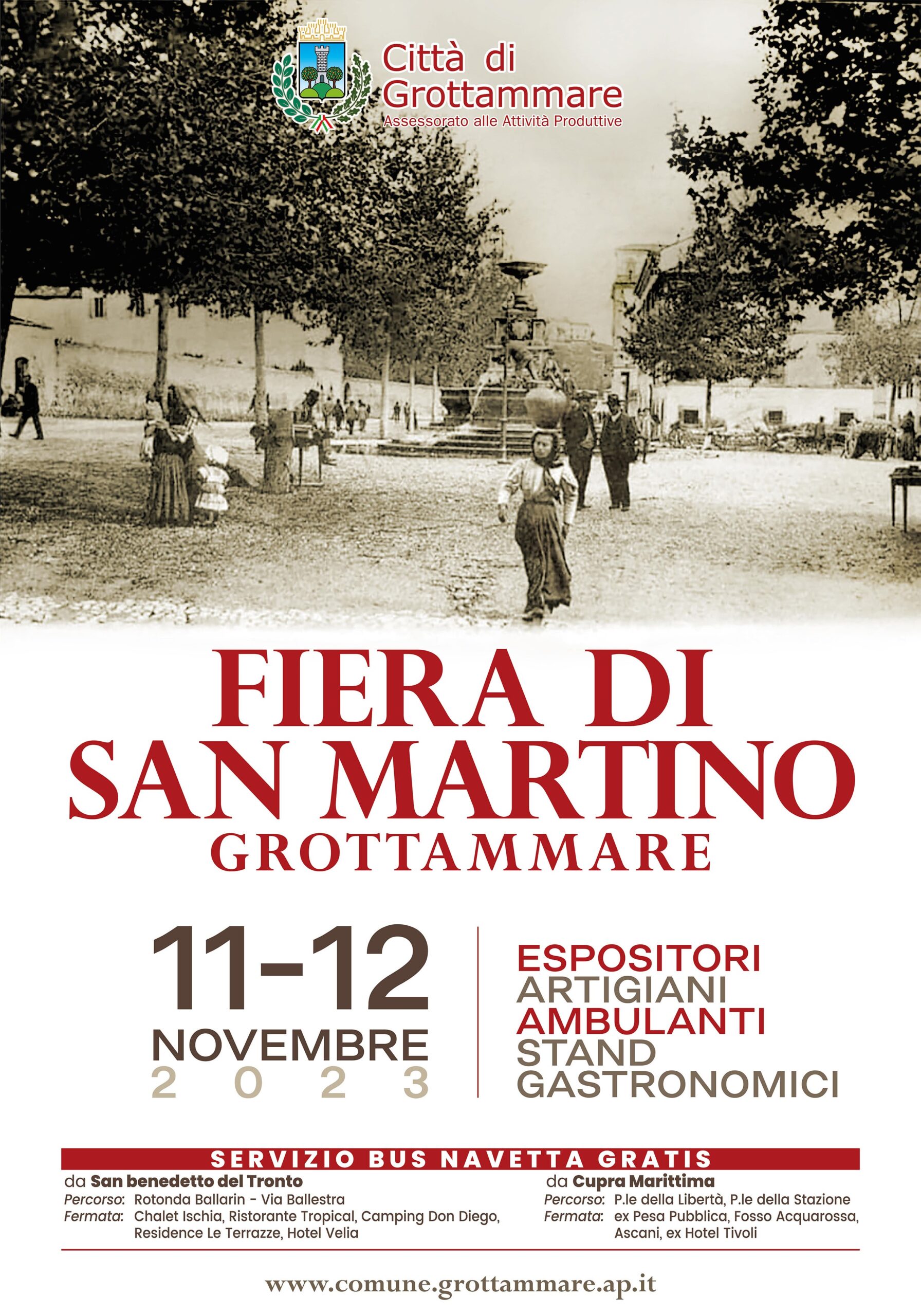 Tutto pronto per la Fiera di San Martino a Grottammare: ecco il programma e le informazioni ...
