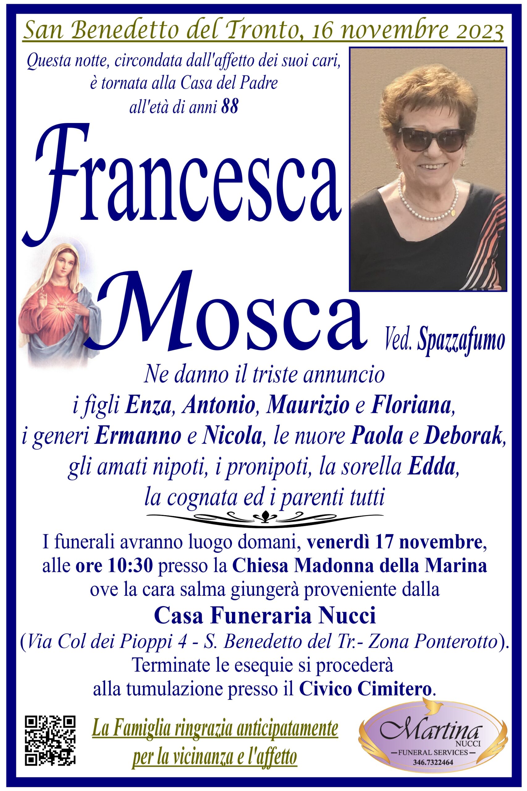 Francesca Mosca - Riviera Oggi