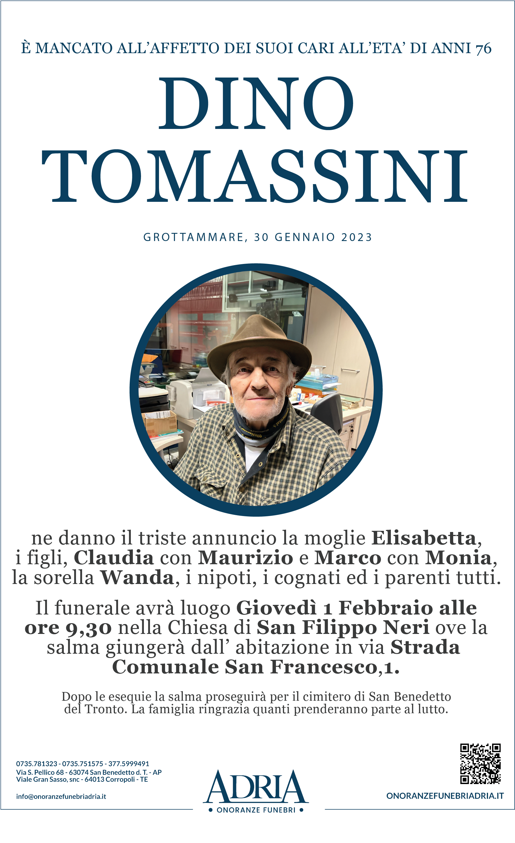 Dino Tomassini - Riviera Oggi