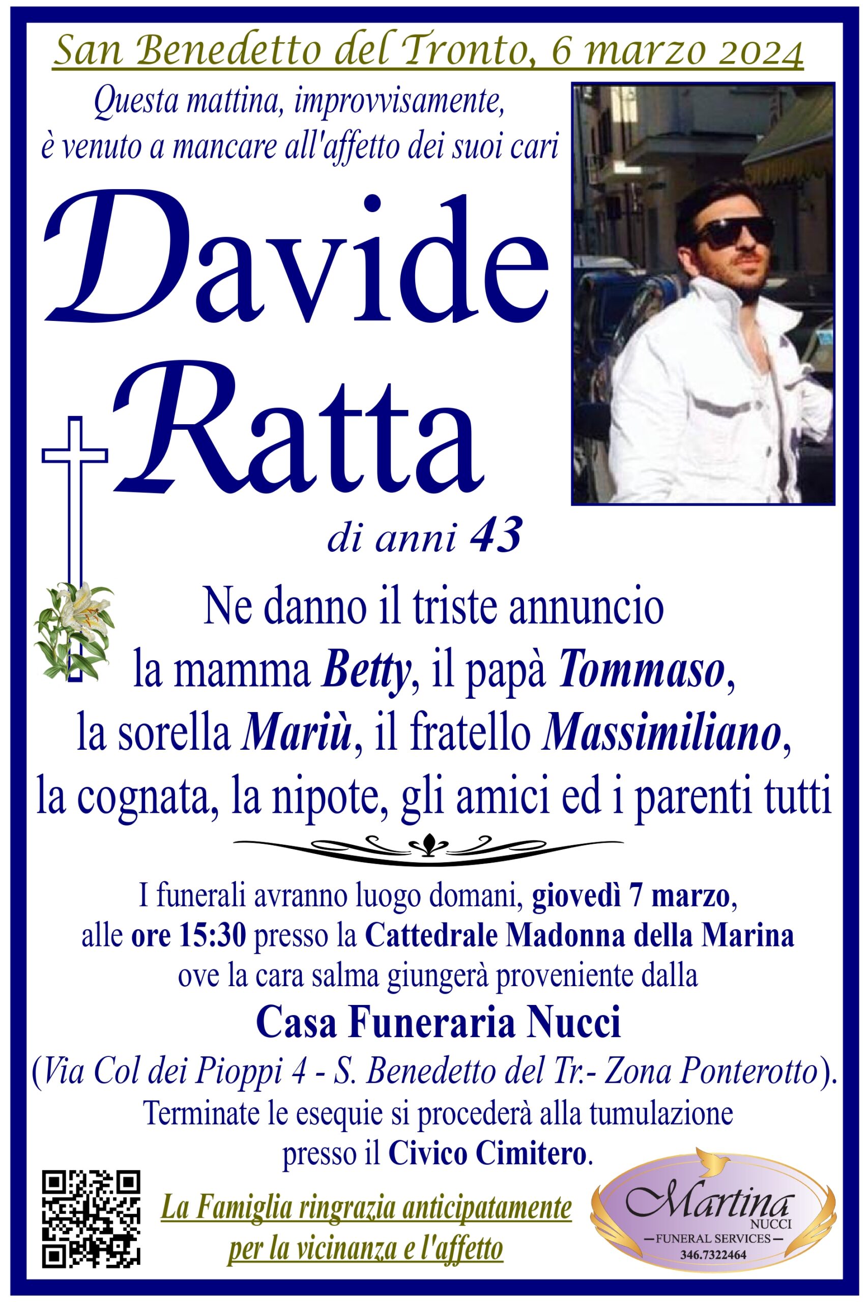 Davide Ratta - Riviera Oggi