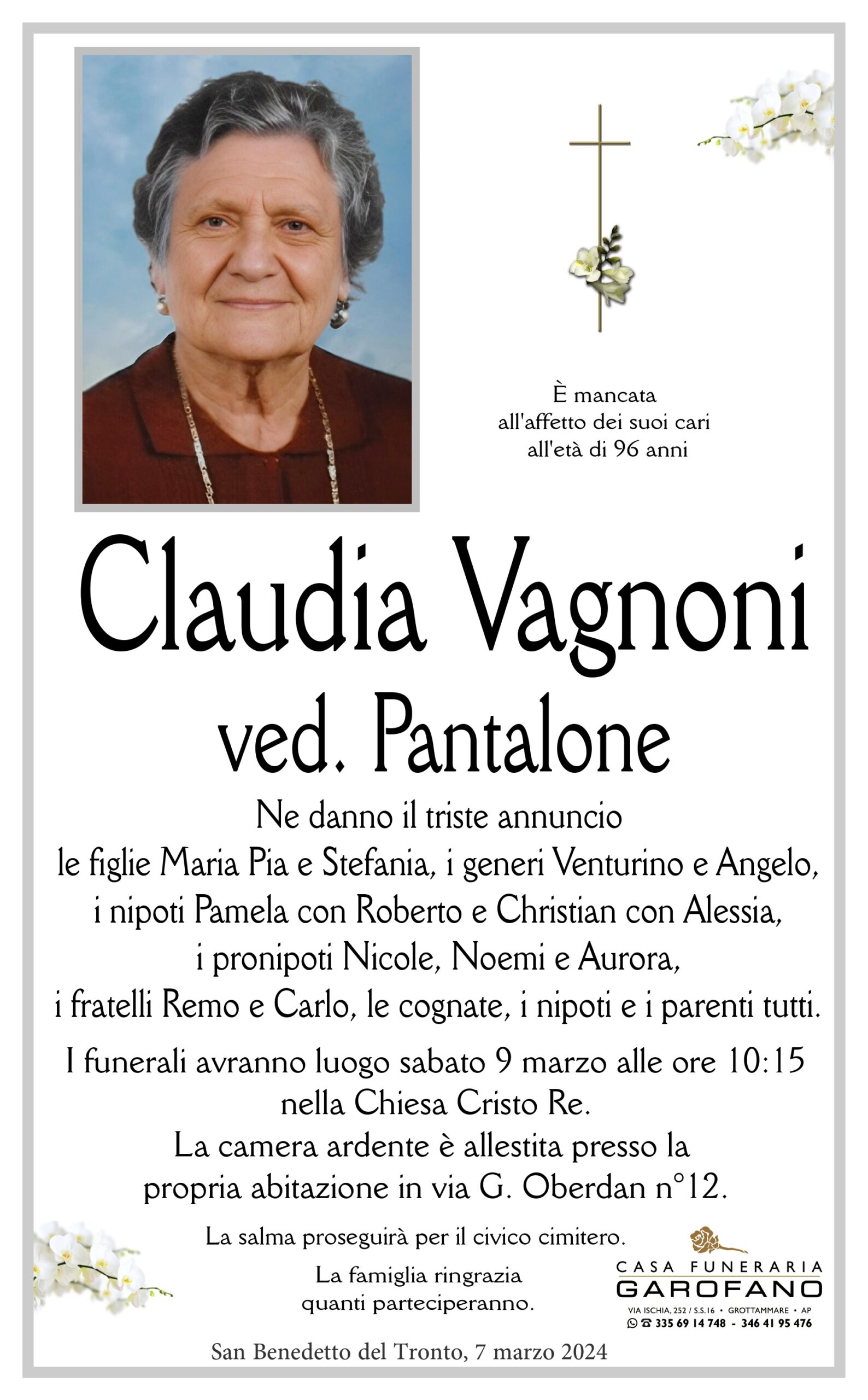 Claudia Vagnoni - Riviera Oggi