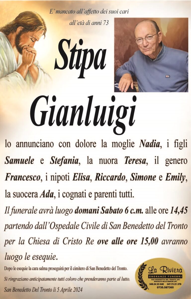 Gianluigi Stipa - Riviera Oggi