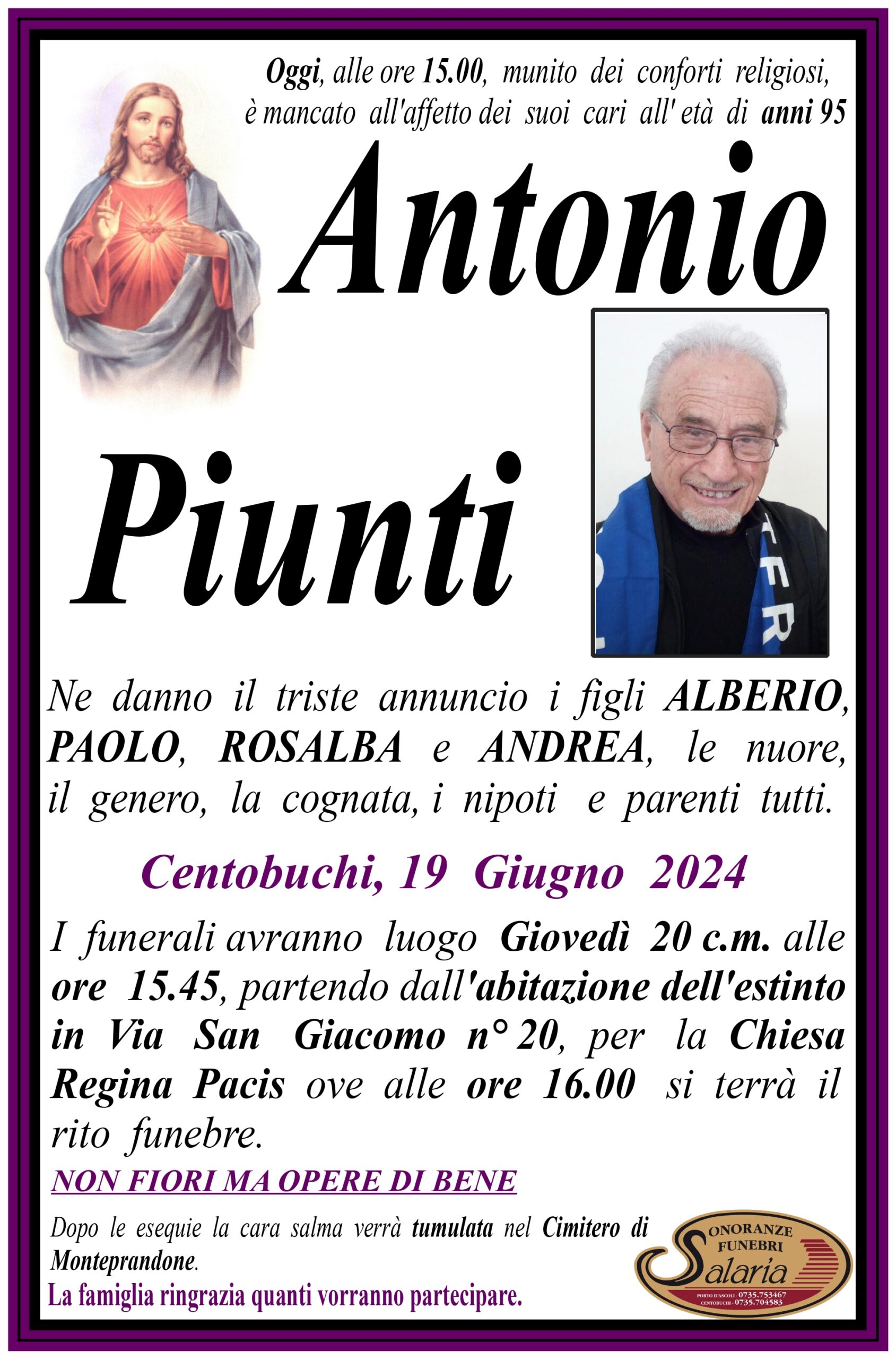 Antonio Piunti - Riviera Oggi