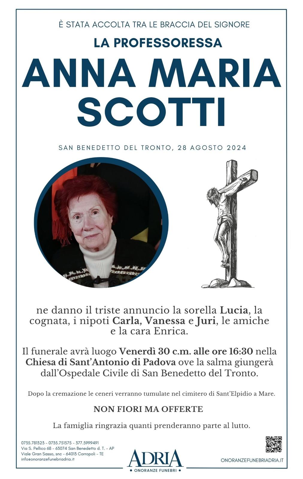 Anna Maria Scotti - Riviera Oggi