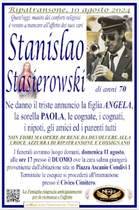 Stanislao Stasierowski - Riviera Oggi