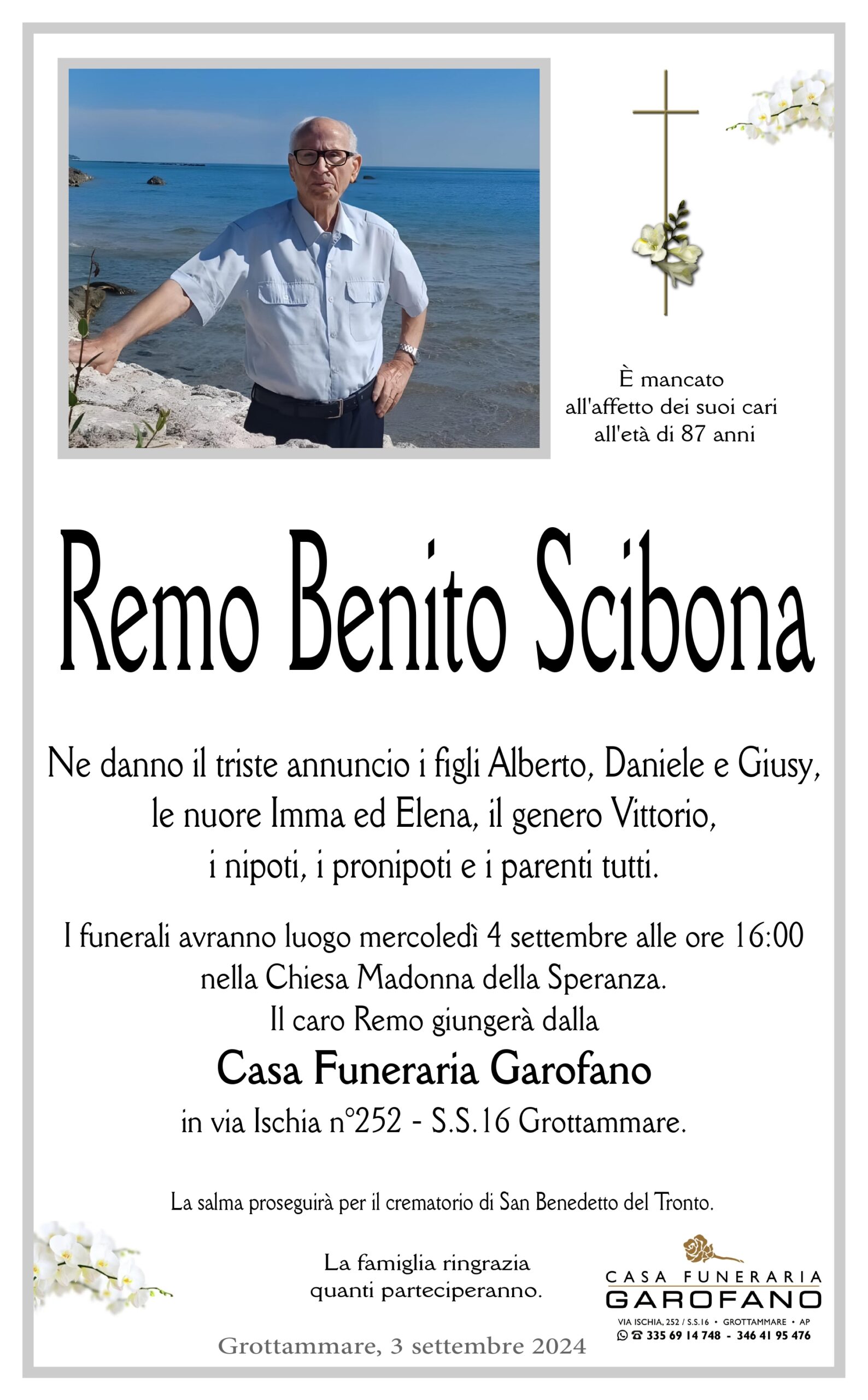 Remo Benito Scibona - Riviera Oggi
