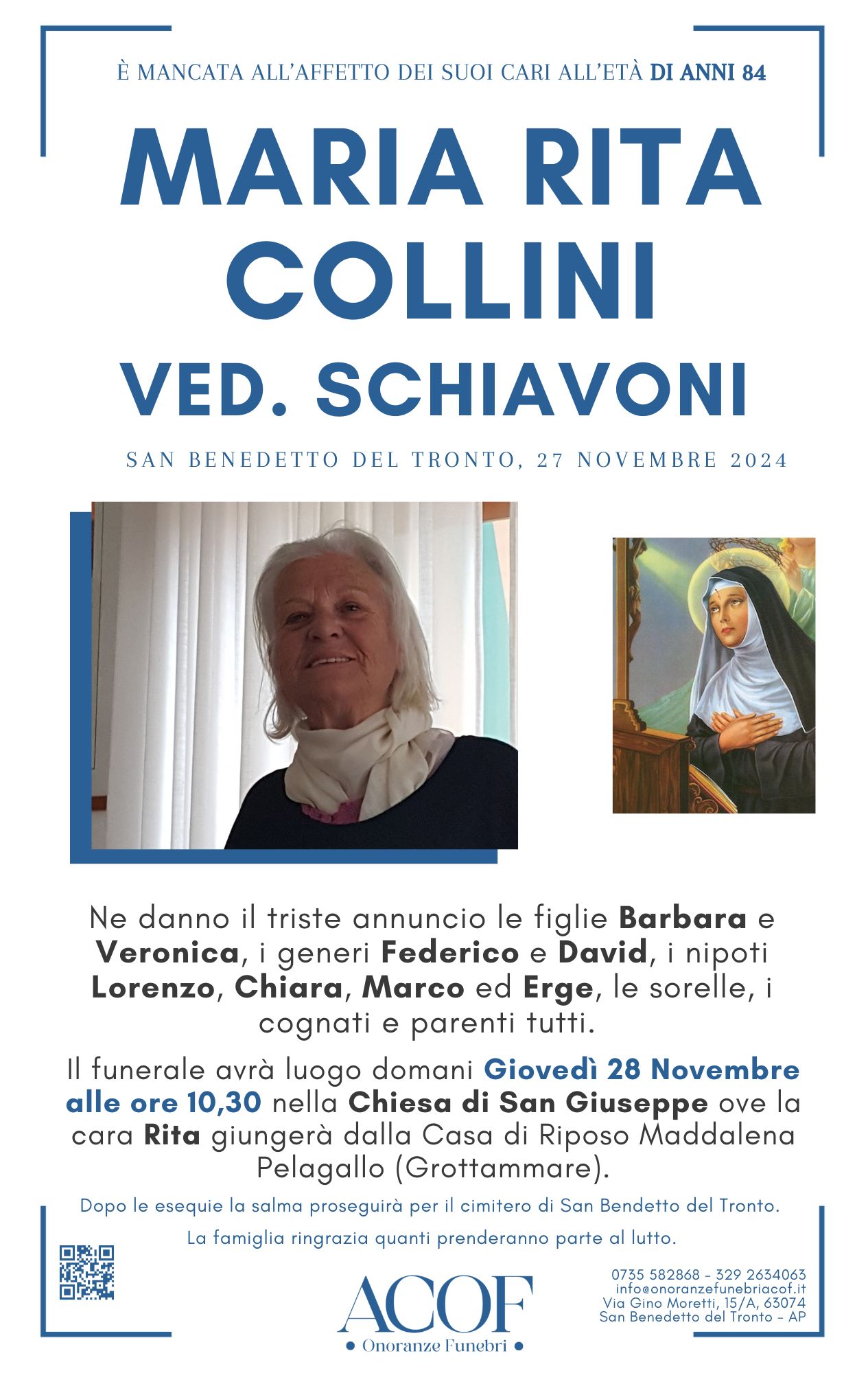 Maria Rita Collini - Riviera Oggi