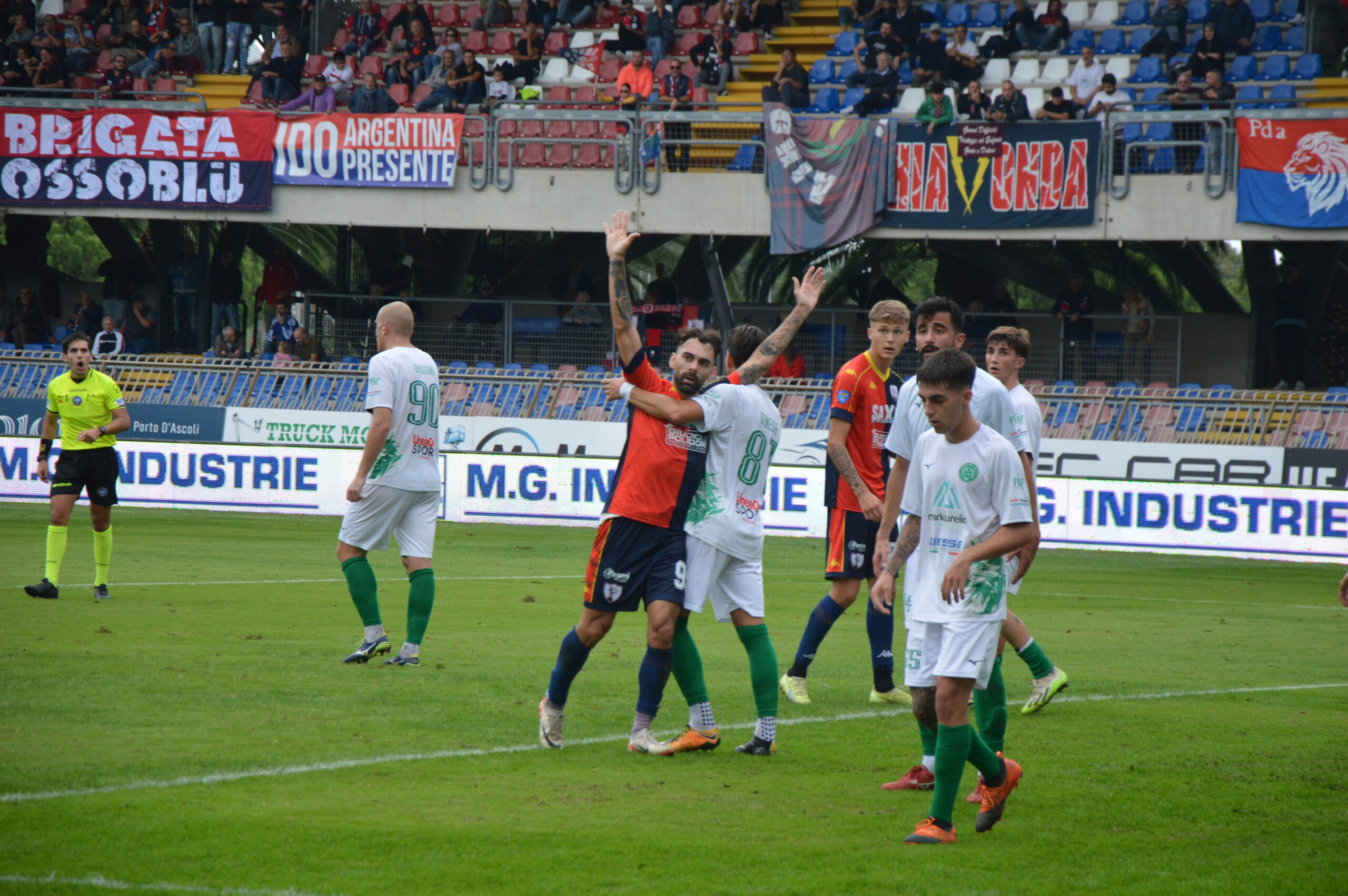 L'Aquila-Samb, non c'è storia. 0-3 e rossoblu a +12 in vetta - Riviera Oggi