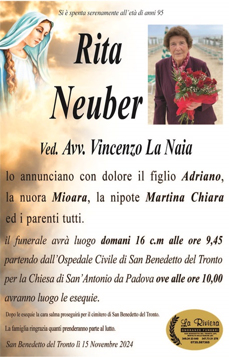Rita Neuber - Riviera Oggi