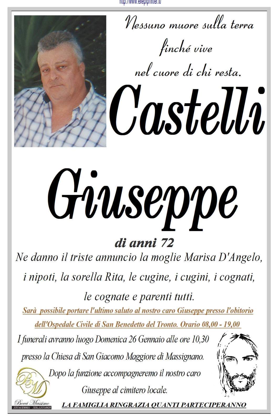 Giuseppe Castelli - Riviera Oggi