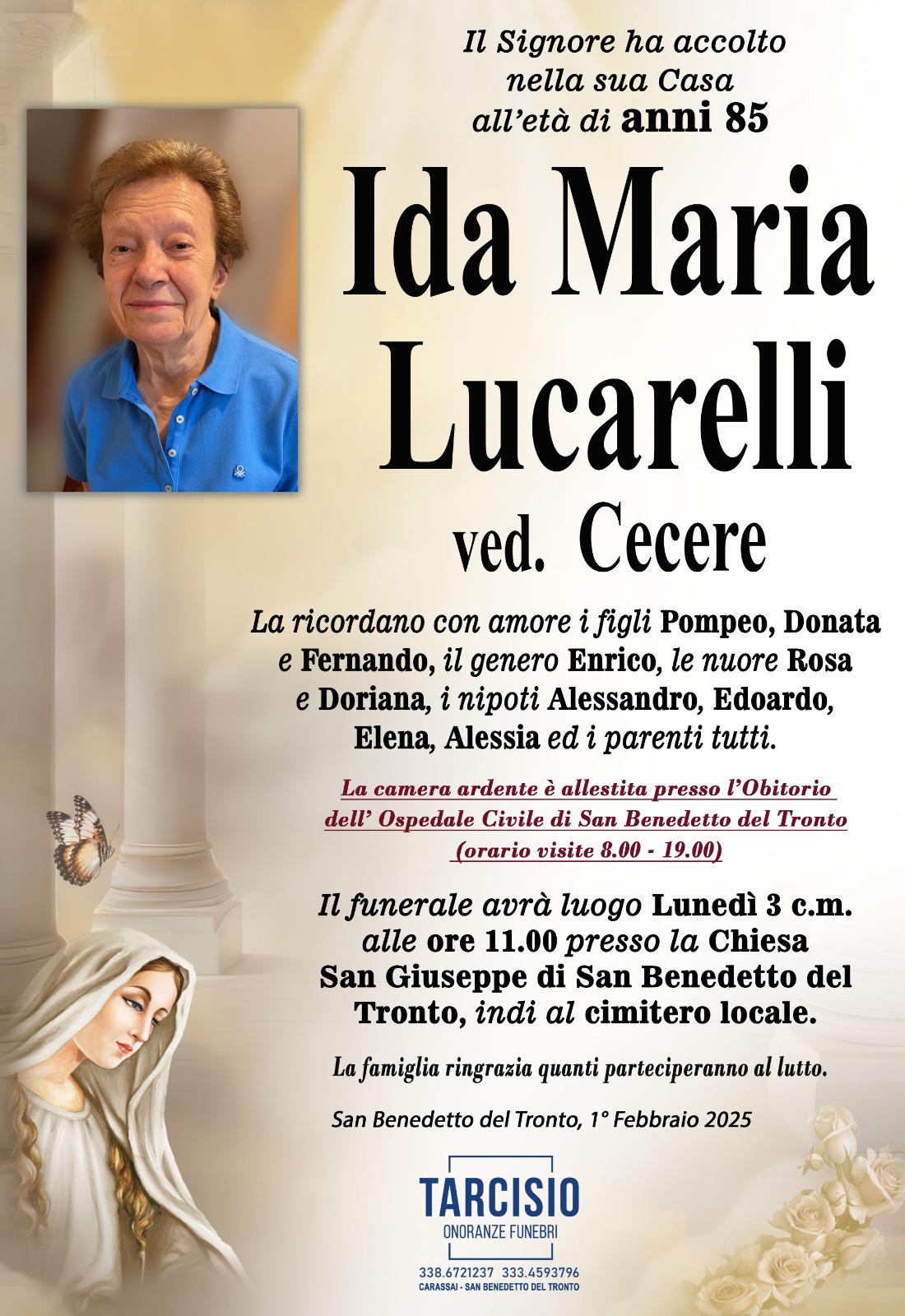 Ida Maria Lucarelli - Riviera Oggi