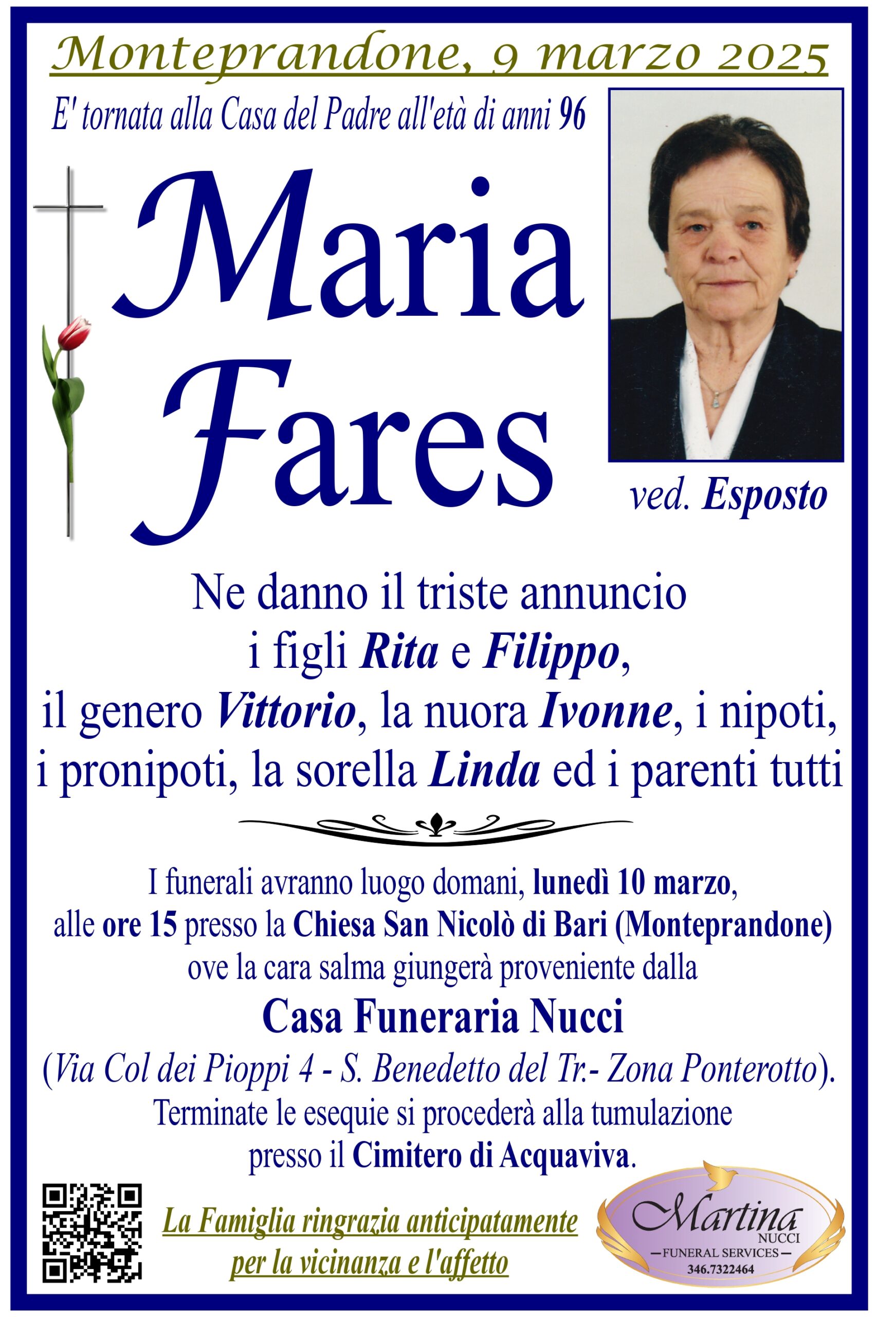 Maria Fares - Riviera Oggi