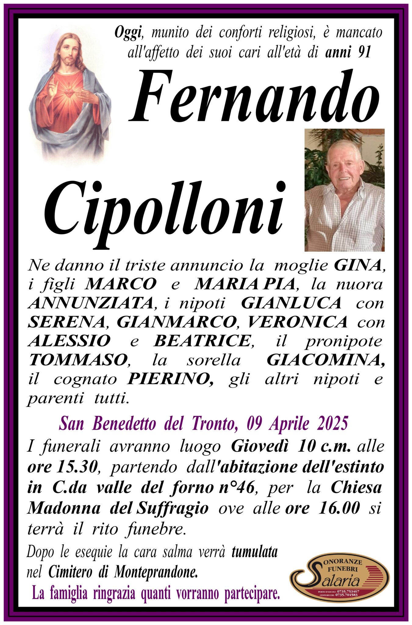 Fernando Cipolloni - Riviera Oggi