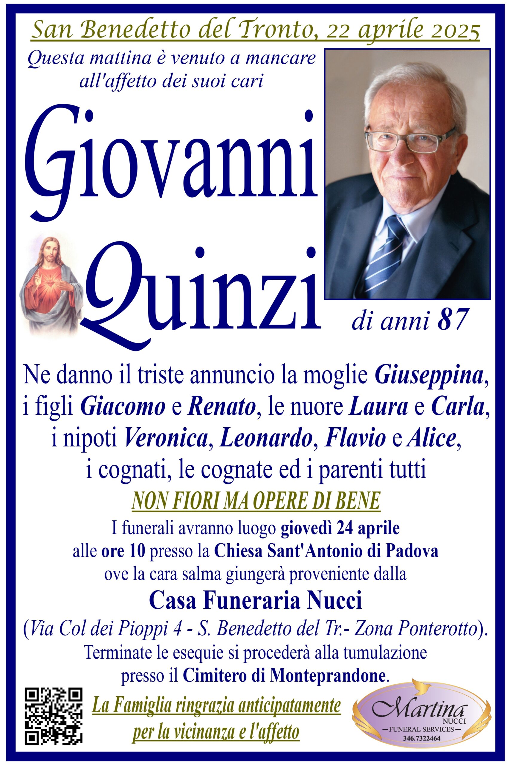 Giovanni Quinzi - Riviera Oggi