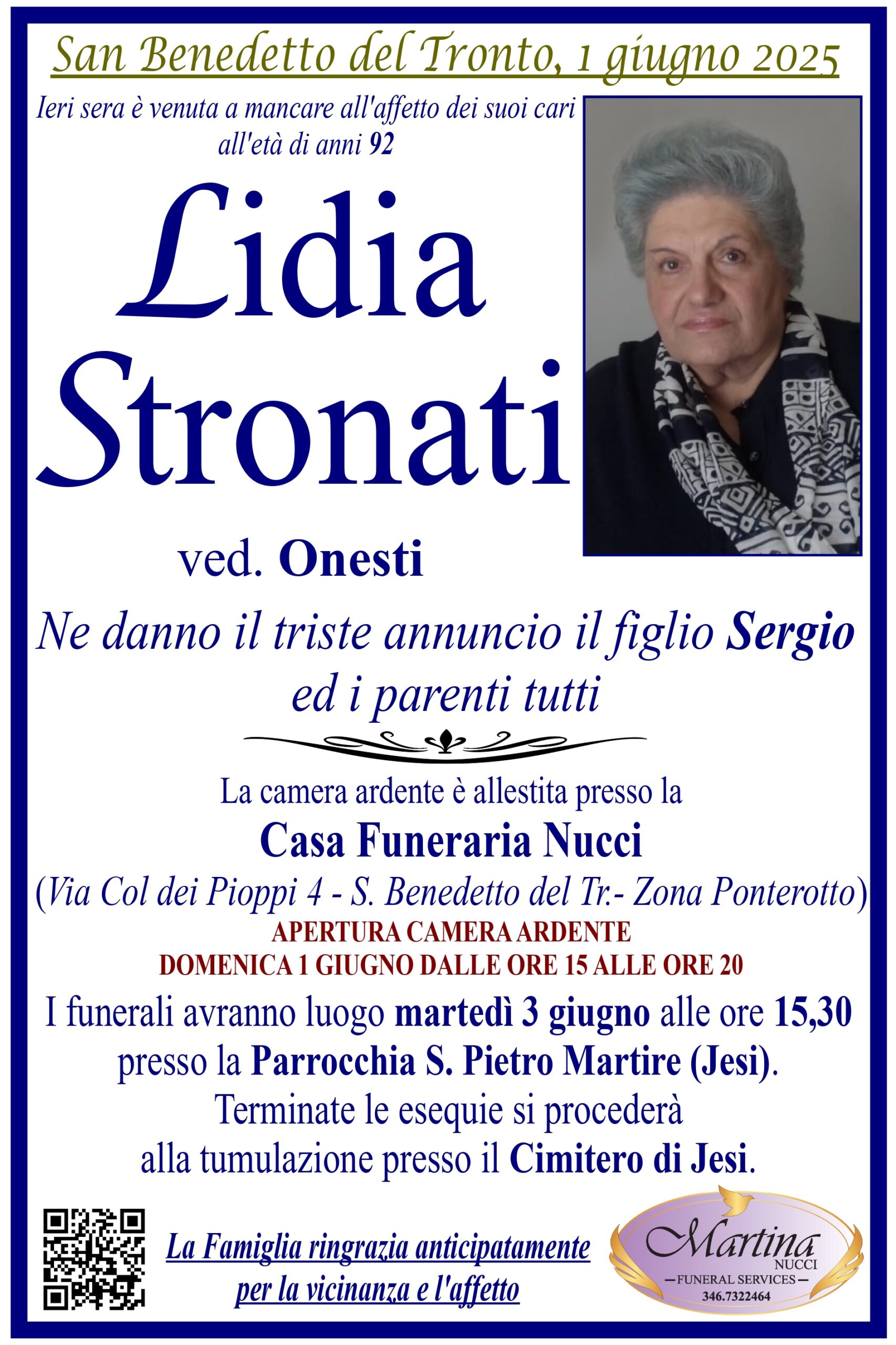 Lidia Stronati - Riviera Oggi