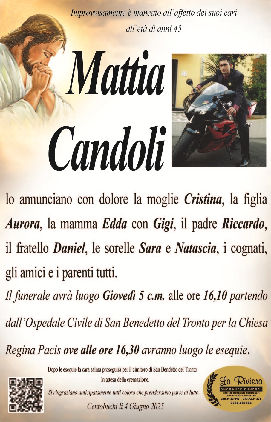 Mattia Candoli - Riviera Oggi