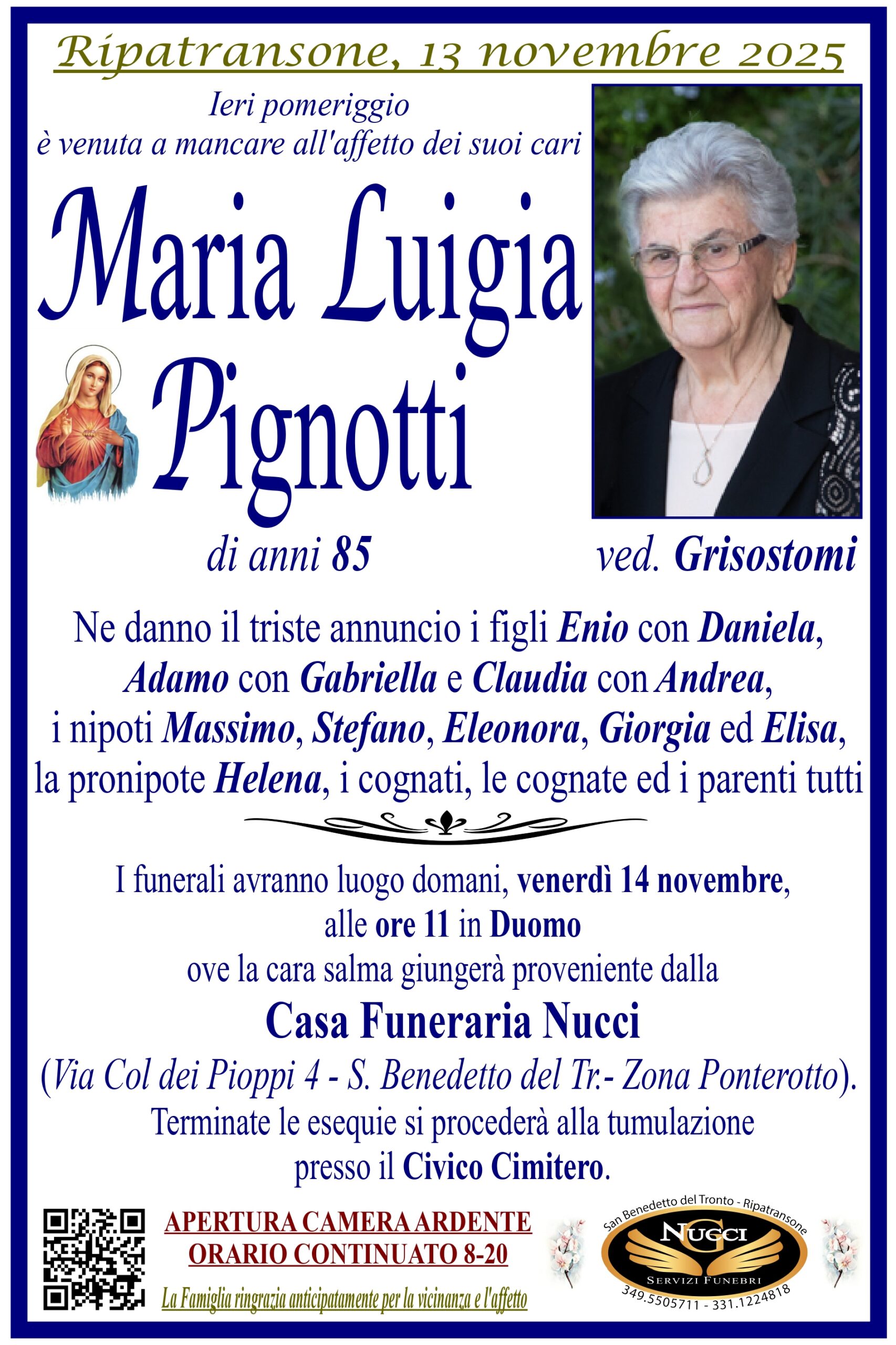 Maria Luigia Pignotti - Riviera Oggi