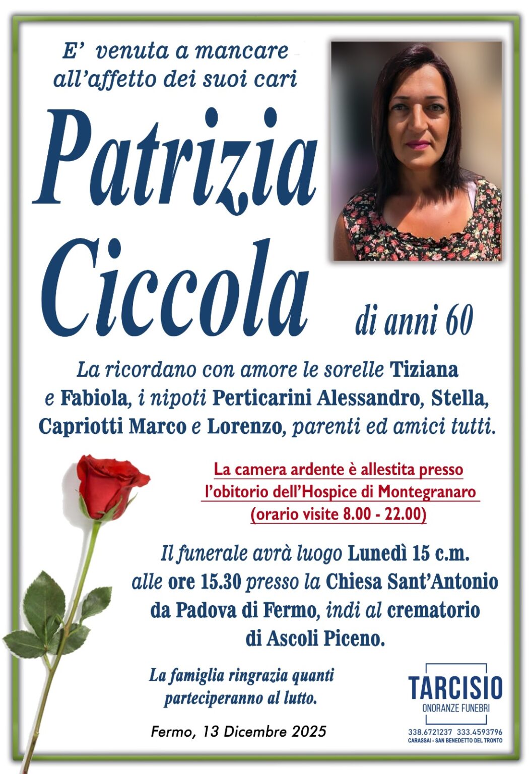 Patrizia Ciccola - Riviera Oggi