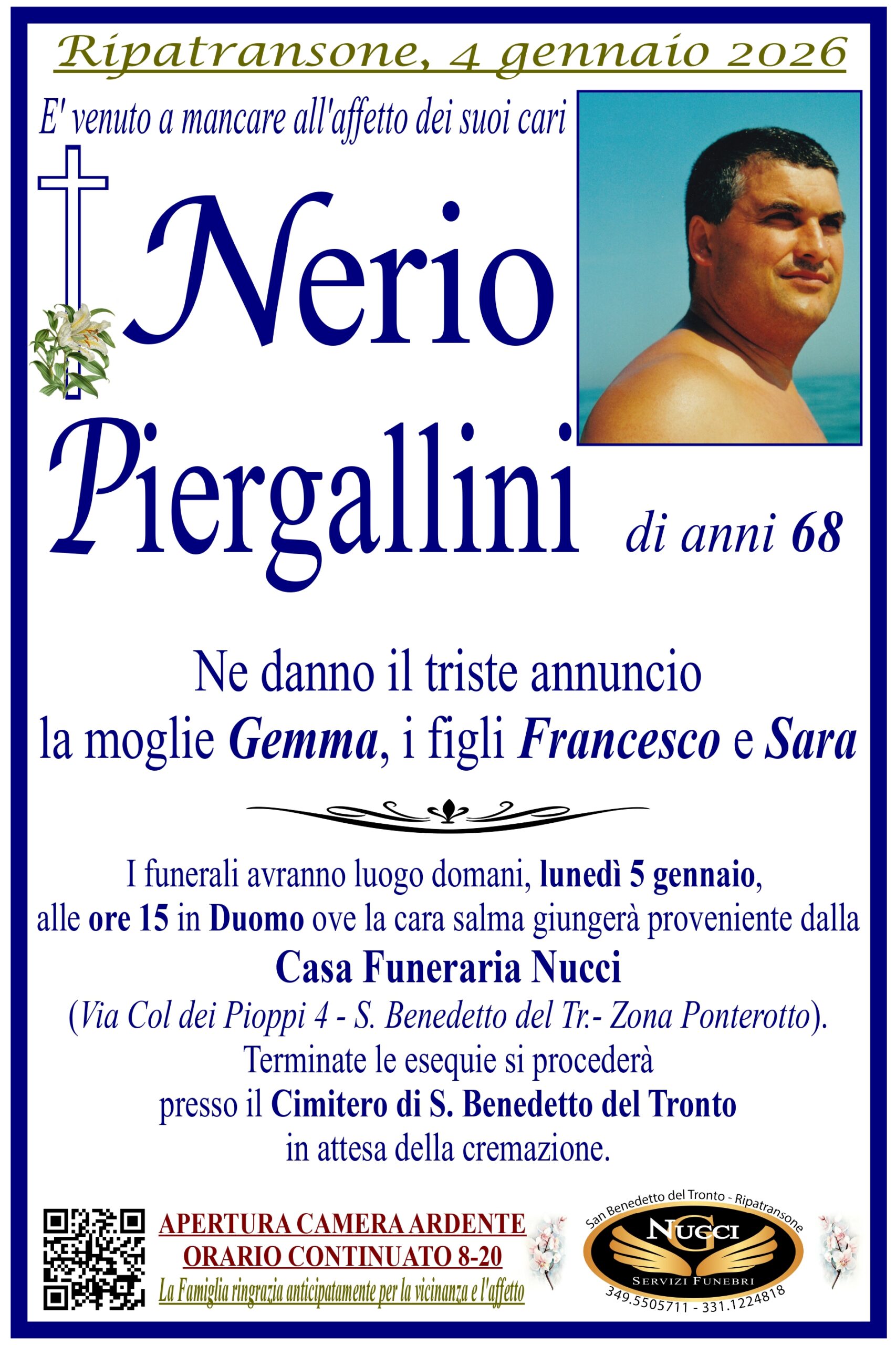 Nerio Piergallini - Riviera Oggi