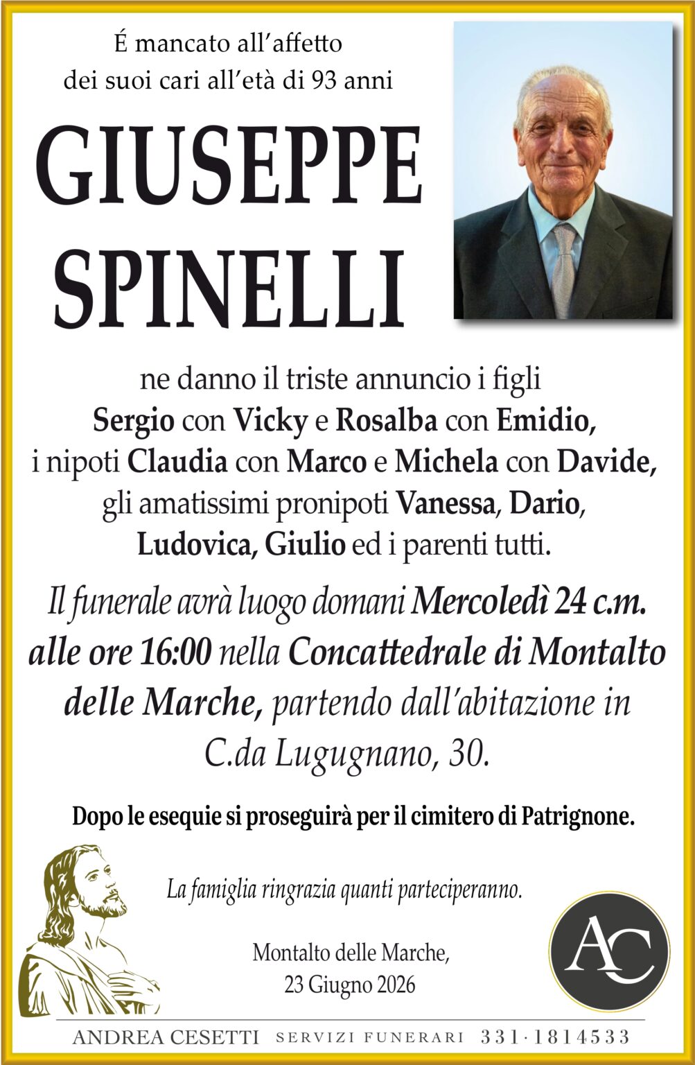 Giuseppe Spinelli - Riviera Oggi